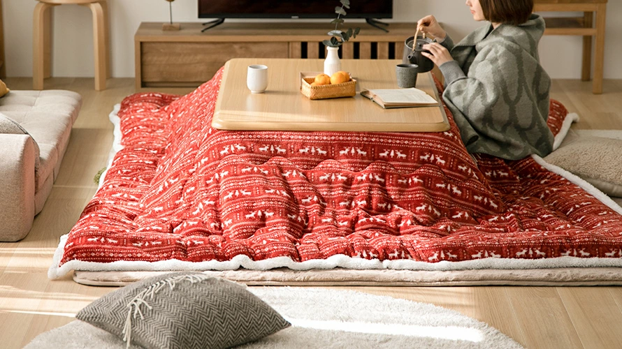 Nordic Red Kotatsu Set – Kotatsu Tokyo